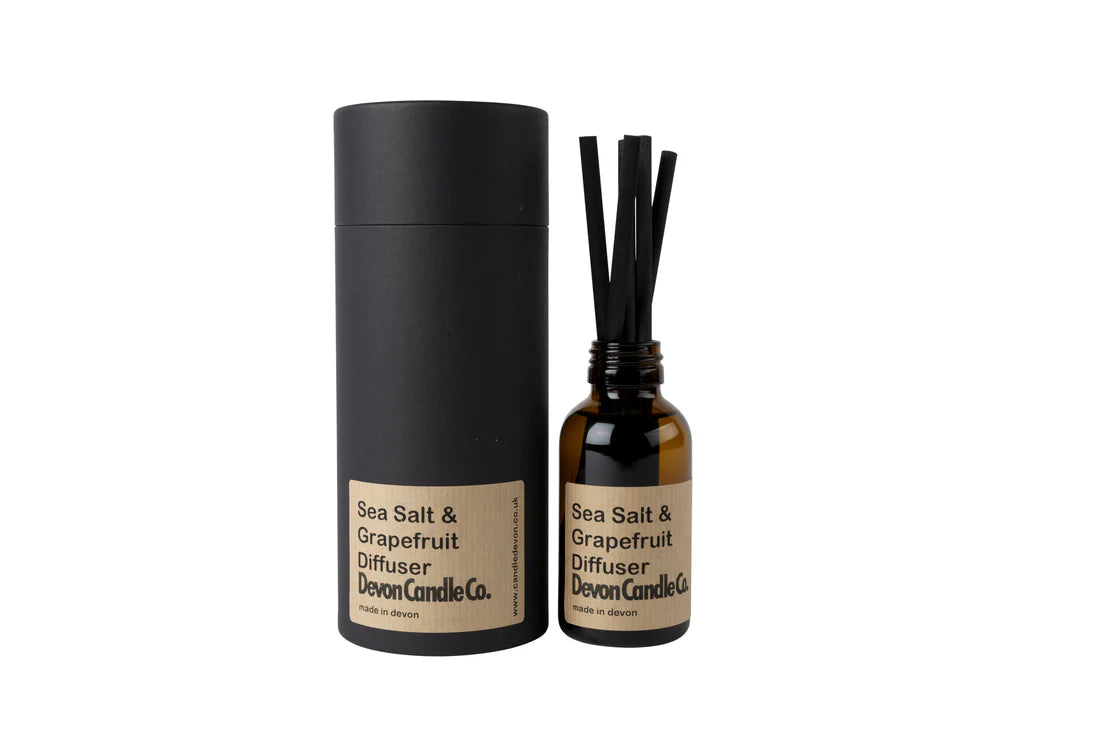 Devon Sea Salt Reed Diffuser 90ml – The Devon Soap Company Ltd