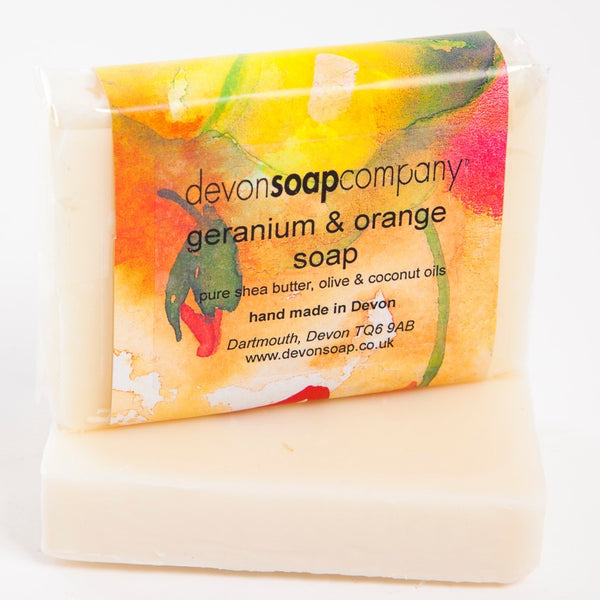 Geranium & Orange Soap – The Devon Soap Company Ltd